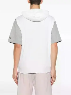 Eleventy Sleeveless Zip-up Hoodie