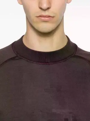 Eleventy Raglan-sleeve Side-stripe Sweatshirt