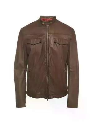 Brunello Cucinelli Zip-up Biker Jacket