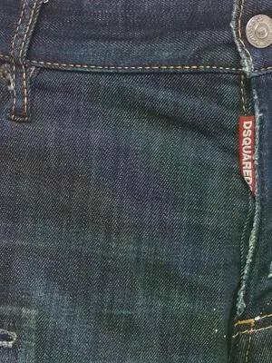 Dsquared2 Distressed Straight-fit Jeans