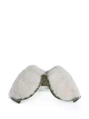 Simone Rocha Faux-fur Zip-up Hood