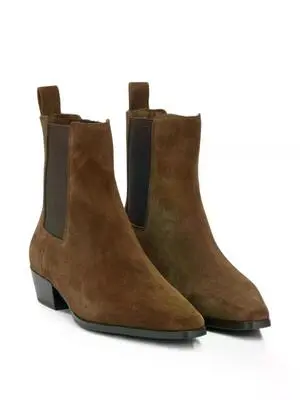 STRATEGIA SHOES Suede Ankle Boots