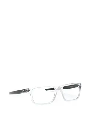 Oakley Port Bow Rectangle-frame Glasses - Black