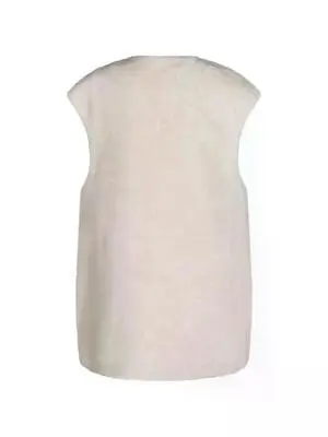 URBANCODE Faux-fur V-neck Coat
