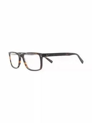 Nike Swoosh-detail Square-frame Glasses