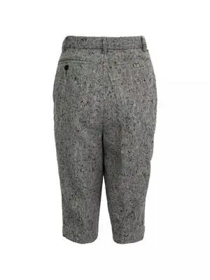 Comme Des Garçons 1990 Fleck Cropped Trousers