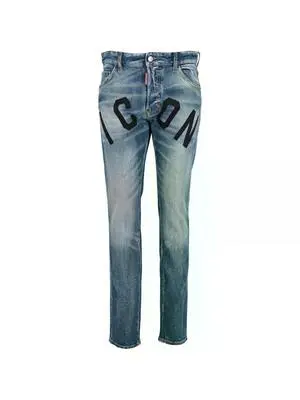 Dsquared2 Icon Logo Jeans - Blue
