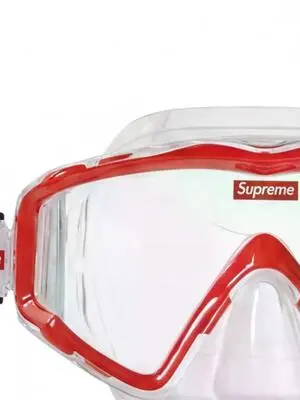 Supreme X Cressi Logo-print Snorkel Set - Red