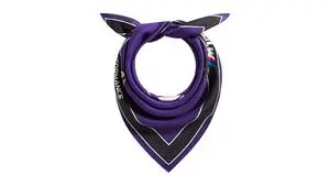 Kith X Bmw Silk Bandana - Techno Violet