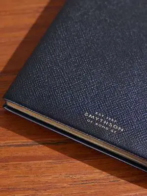 Smythson 2027 Soho Panama Cross-grain Leather Diary