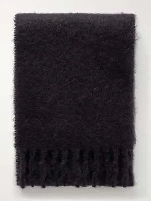 THE ROW Crena Mohair And Wool-blend Scarf