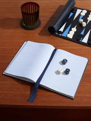 Smythson 2027 Soho Panama Cross-grain Leather Diary