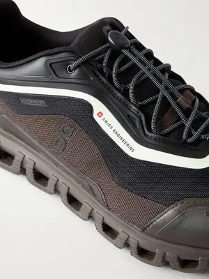 On Cloud 6 Geo Stretch-knit Sneakers