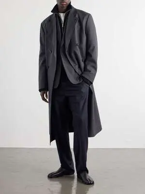 MAISON MARGIELA Straight-leg Virgin Wool Drawstring Trousers