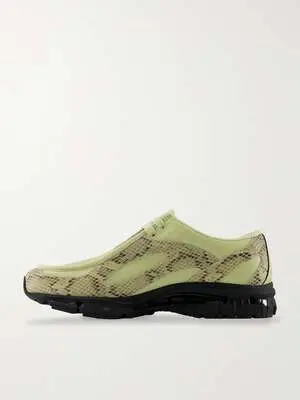 NEW BALANCE 1890 Snake-effect Leather Sneakers