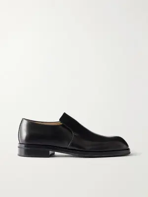 LEMAIRE Leather Loafers - Black