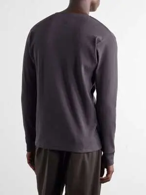 LEMAIRE Ribbed Cotton Henley T-shirt