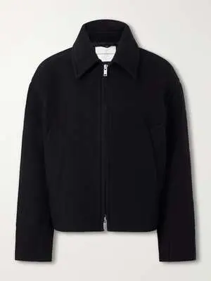 Studio Nicholson Wool And Cashmere-blend Zip-up Blouson Jacket