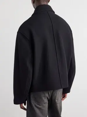 Studio Nicholson Wool And Cashmere-blend Zip-up Blouson Jacket