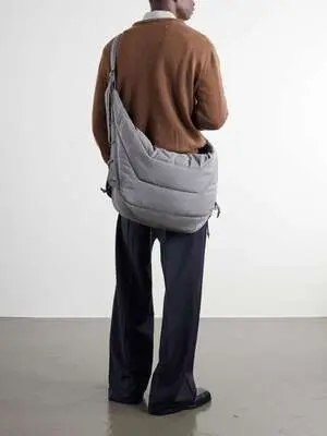 LEMAIRE Soft Game Large Quilted Nylon-canvas Messenger Bag