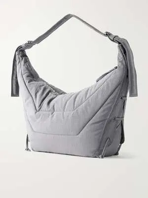 LEMAIRE Soft Game Large Quilted Nylon-canvas Messenger Bag