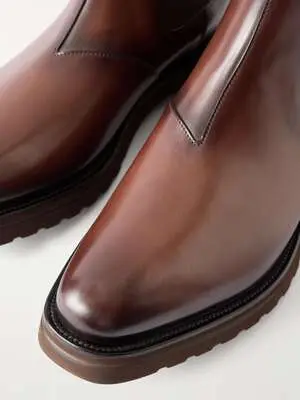 Berluti Alessio Leather Chelsea Boots