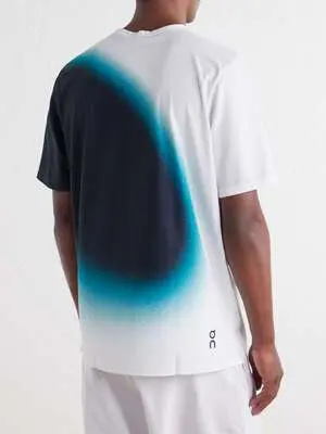 On Court-t Swing Printed Drytec™ Shell Tennis Shirt