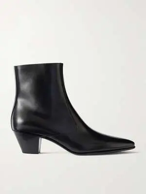 Celine 55 Leather Chelsea Boots - Black