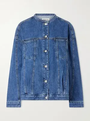TWP Dawson Oversized Denim Jacket - Blue