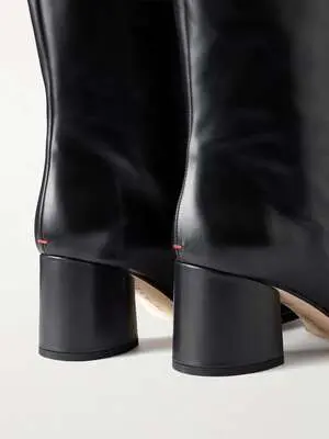 AeydĒ Almut Patent Leather Knee Boots