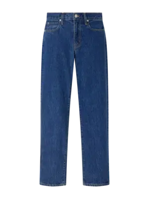 SLVRLAKE Chloe Low-rise Straight-leg Jeans - Blue
