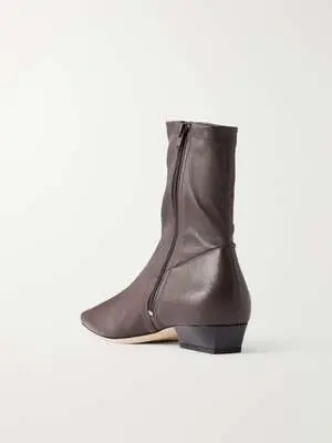 Staud Wally Leather Ankle Boots
