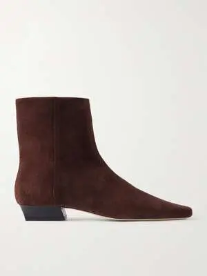 Staud Wally Suede Ankle Boots
