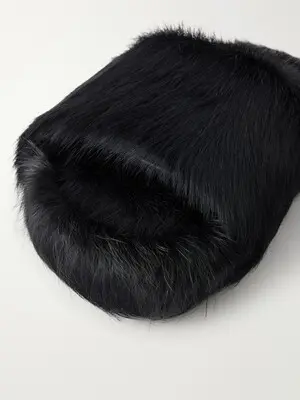 Rick Owens Calf Hair Slides