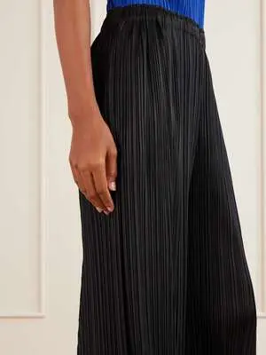 Issey Miyake Bouquet Plissé Wide-leg Pants