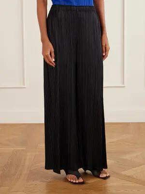 Issey Miyake Bouquet Plissé Wide-leg Pants