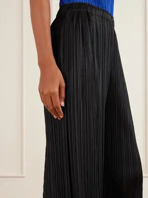 Issey Miyake Bouquet Plissé Wide-leg Pants