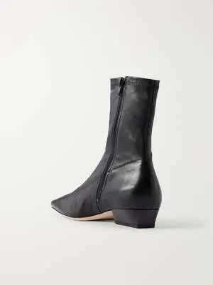 Staud Wally Leather Ankle Boots