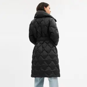 COACH OUTLET Quilted Long Puffer