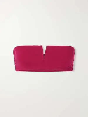 ERES Arcade Strapless Bikini Top - Fuchsia