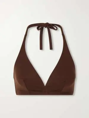 ERES Halter Bikini Top - Brown