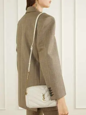 Saint Laurent Loulou Matelassé Shoulder Bag