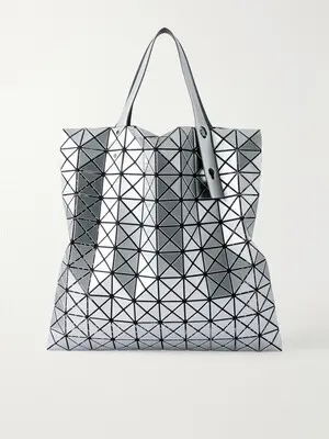 Issey Miyake Prism Paneled Tote Bag - Silver