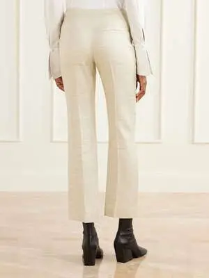 LIBEROWE Lilian Twill Straight-leg Pants