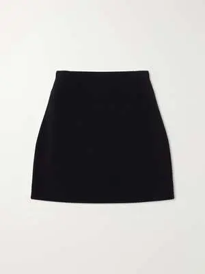 LIBEROWE Vera Wool Mini Skirt - Black