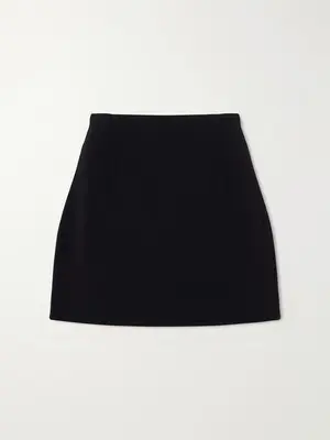 LIBEROWE Vera Wool Mini Skirt - Black