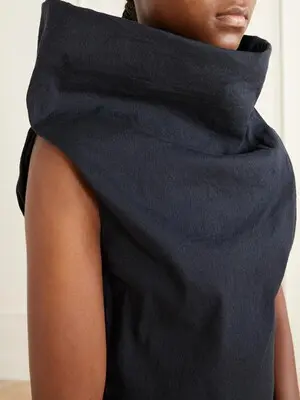 Issey Miyake Allow Stretch Washi-blend Top - Blue
