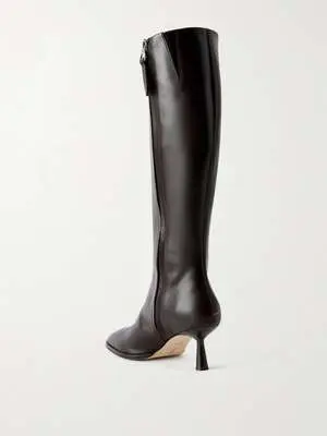 AeydĒ Catherine 65 Leather Knee Boots