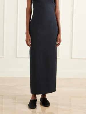 Issey Miyake Washi-blend Maxi Skirt