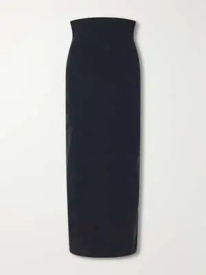 Issey Miyake Allow Stretch Washi-blend Maxi Skirt